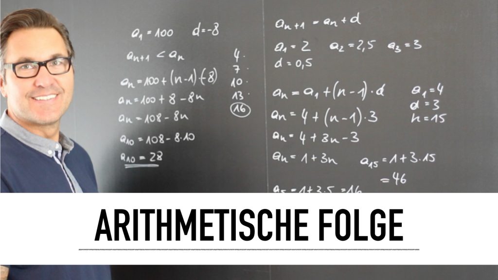 Arithmetische Folge und geometrische Reihe - lernflix.at
